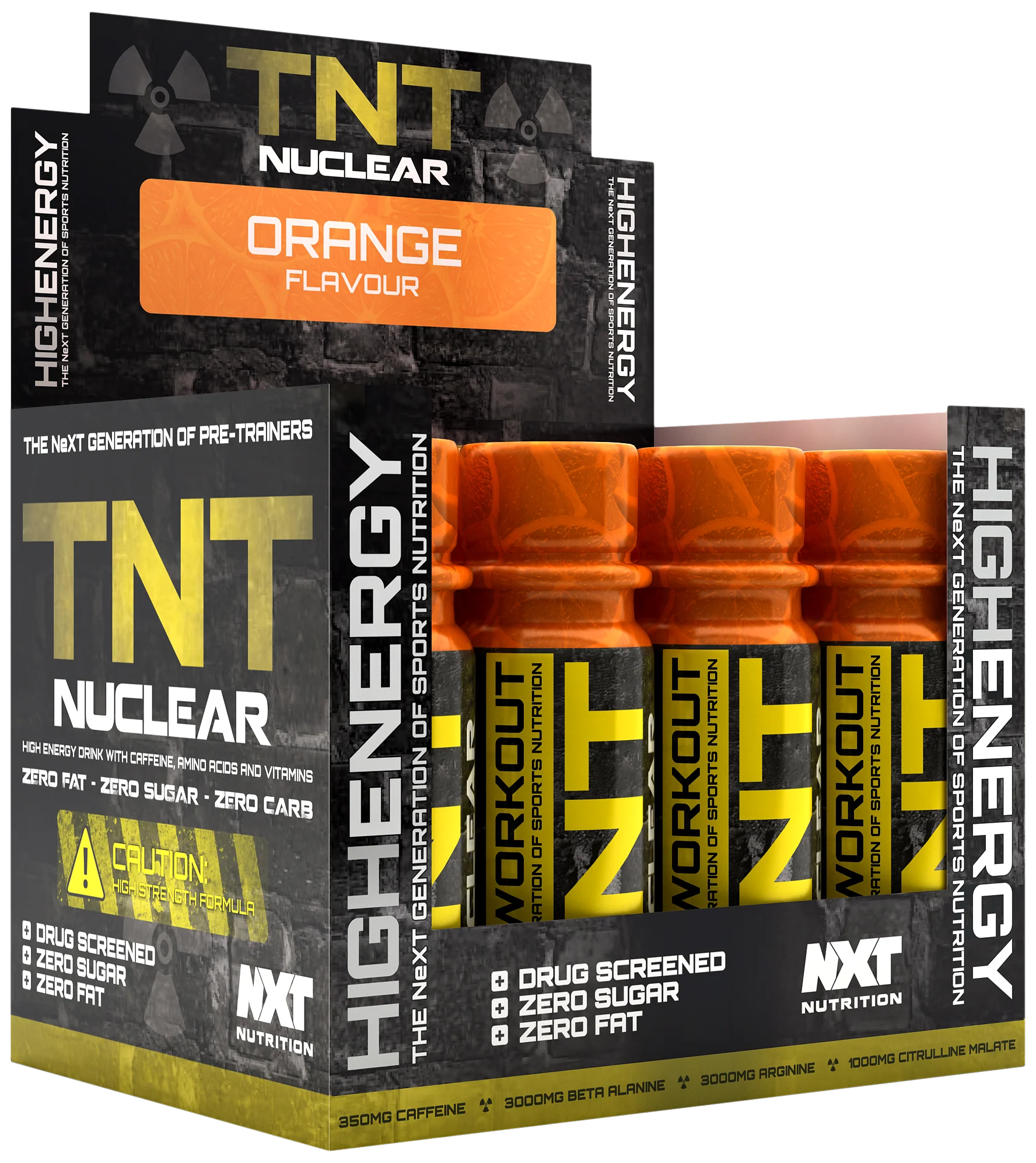TNT Orange Nuclear Shots 12 pack – Evolution Fitness