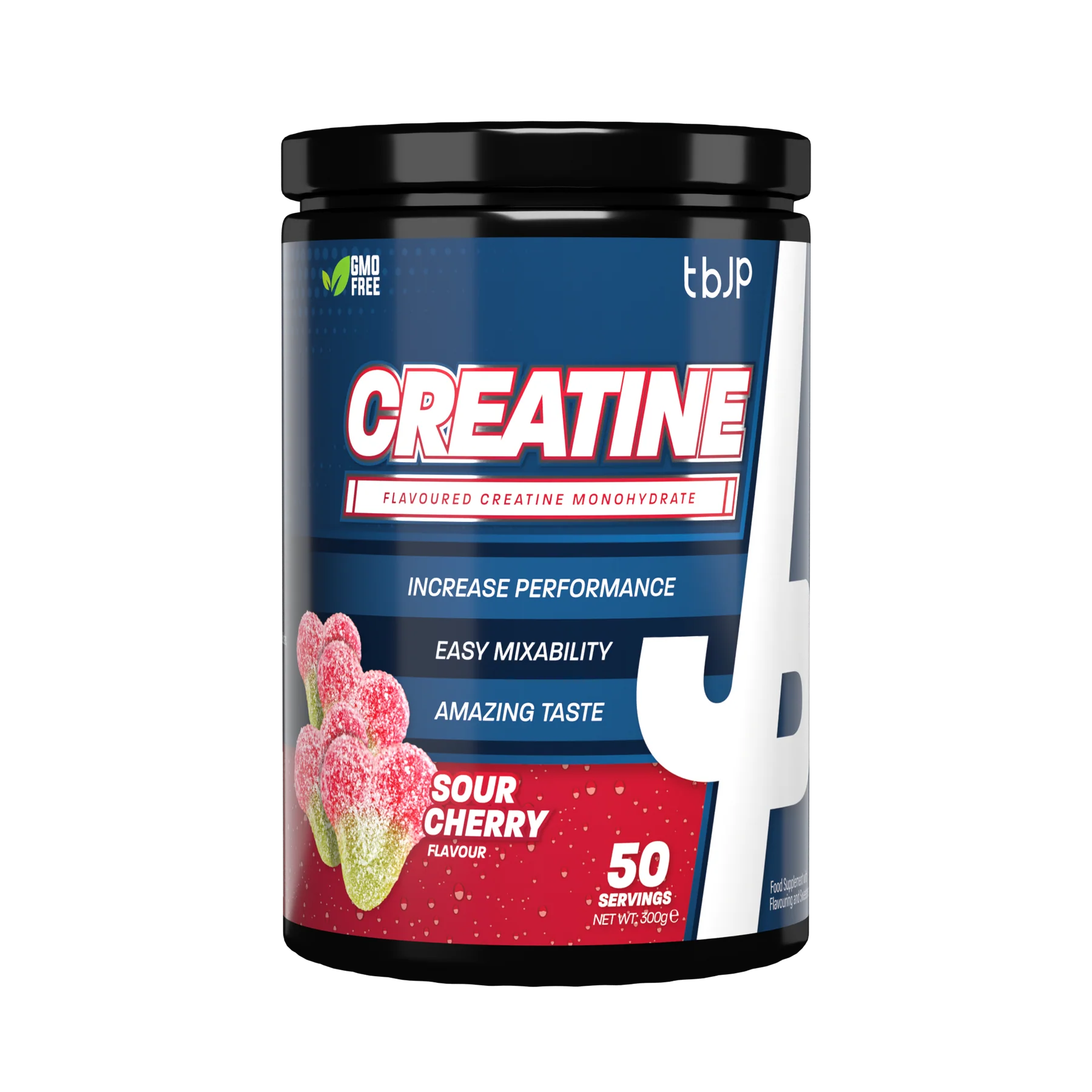 tbJP Sour Cherry Flavoured Creatine 300g – Evolution Fitness